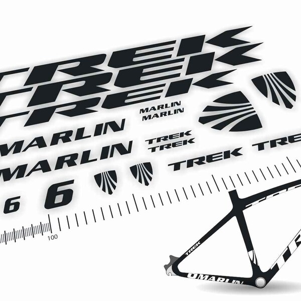 Trek Bike Decal - Etsy