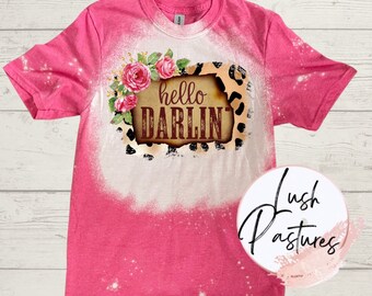 Hello Darlin T Shirt - Etsy