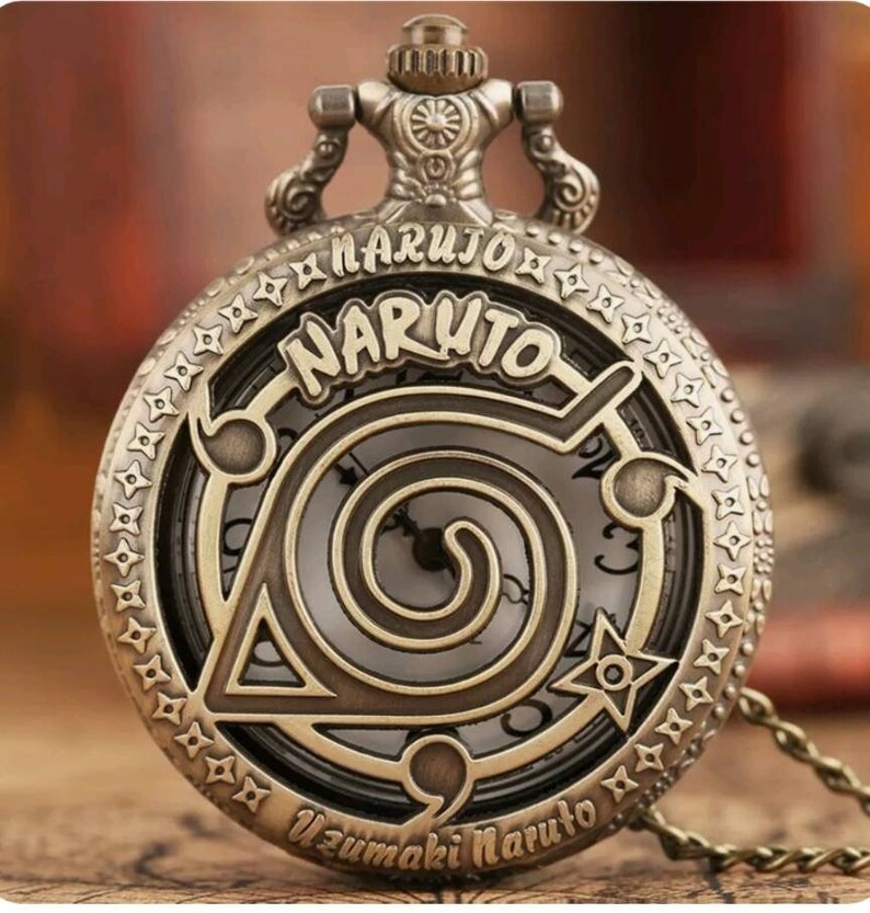 Naruto Steampunk Style Quartz Pocket Watch - Etsy