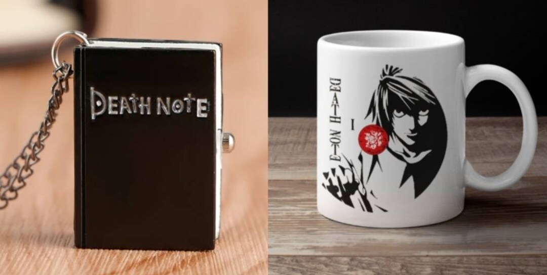 Death Note Pendant/pocket Watch Mug Drink Bottle Anime Figure - Etsy ...