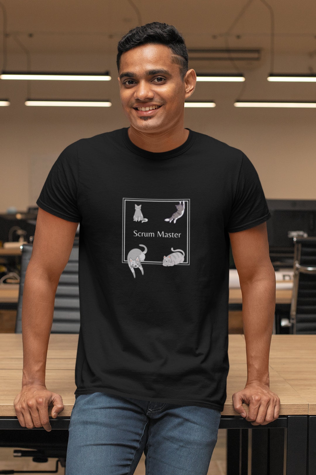 Scrum Master Herding Cats, Fun Scrum Master T Shirt, Time Box Scrum ...