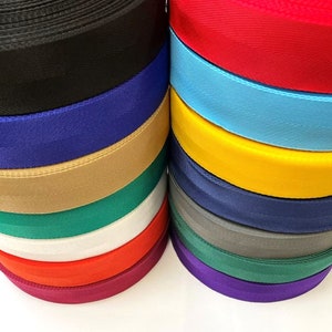 2"/50mm Webbing V-twill Weave for Surcingle Straps Handles Crafts DIY 1 ...