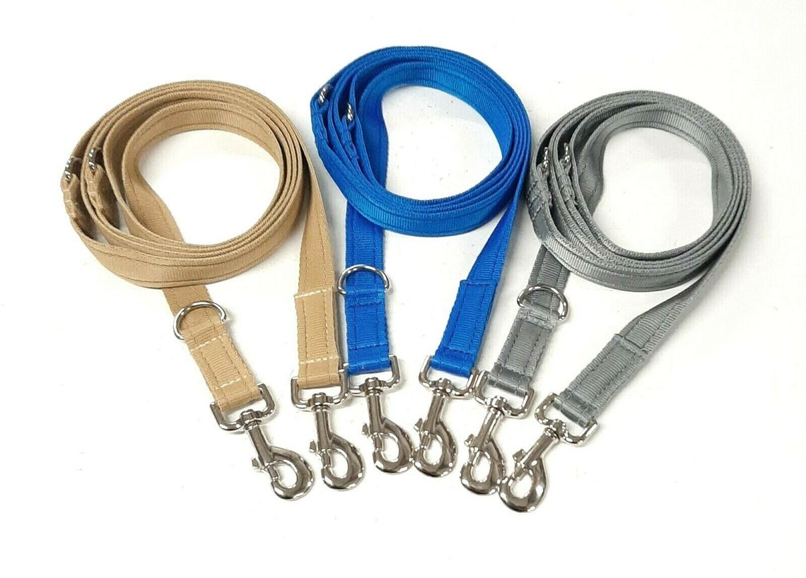 Police Style Dog Training Lead Double Ended Leash Multi | Etsy UK