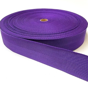 2"/50mm Webbing V-twill Weave for Surcingle Straps Handles Crafts DIY 1 ...