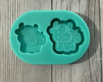 Cow Resin Mold - Etsy