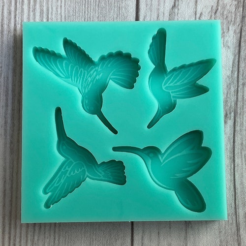 Hummingbirds Shaker and Flat Resin Molds - Etsy