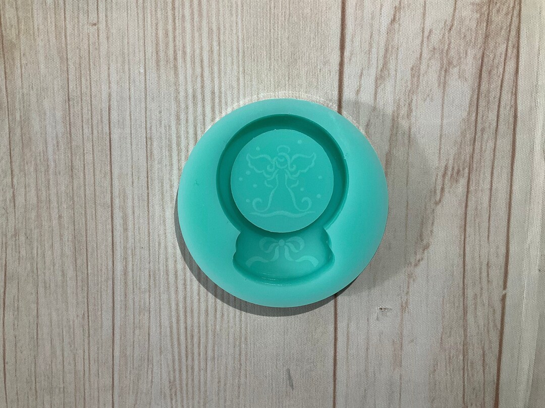 Angel Snow Globe Resin Mold/ Keychain Mold/ Kawaii Mold/ Crafting Mold ...