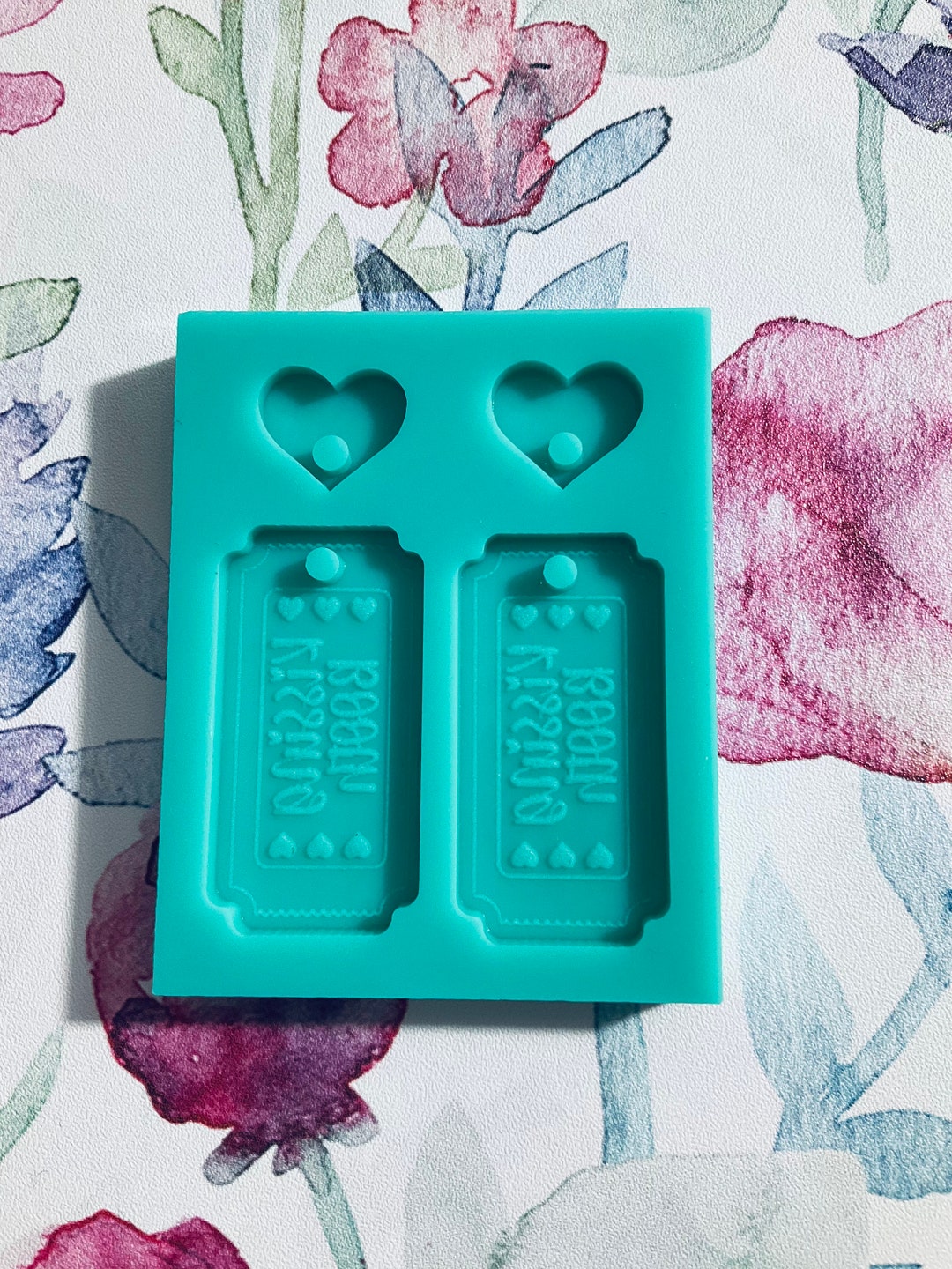 Kissing Booth Ticket Earring Silicone Mold, Resin Crafting Supplies - Etsy