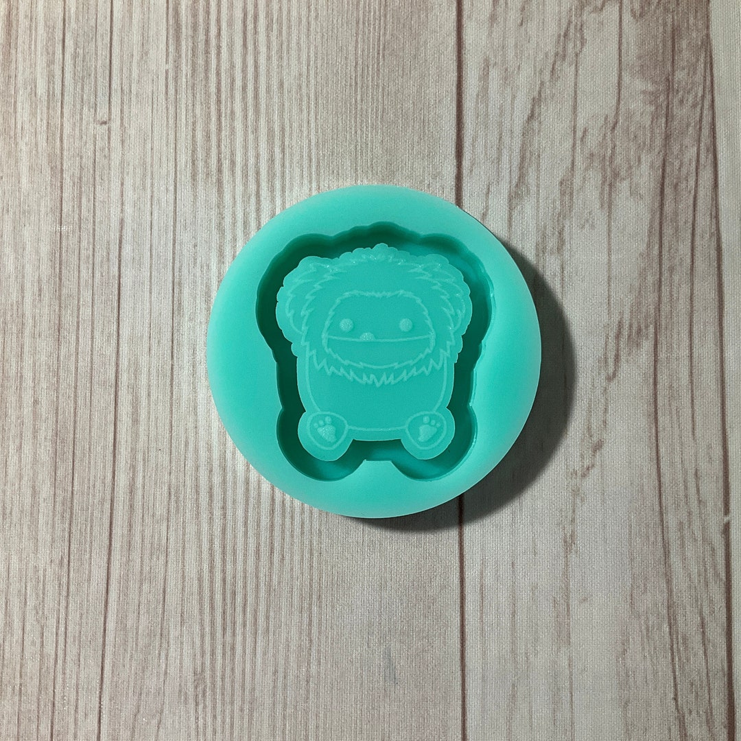 Sasquatch Squish Resin Mold/ Keychain Mold/ Kawaii Mold/ Crafting Mold ...