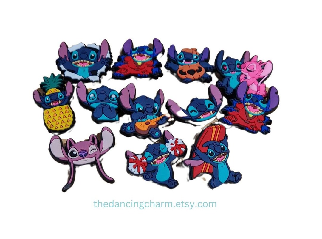 Stitch Angel Croc Charms, Stitch Angel Shoe Charms, Stitch Angel ...