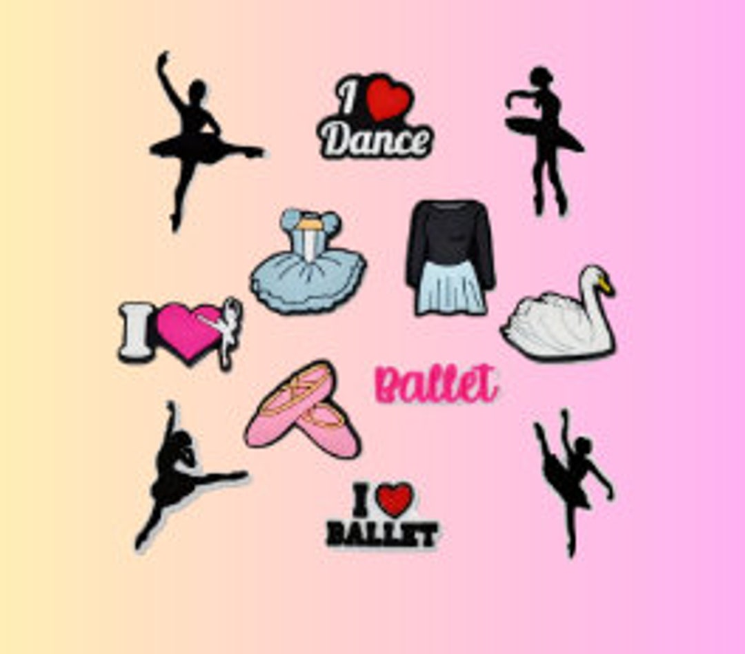 Dance Themed Croc Charms 12 Designs Croc Charms Novelty - Etsy