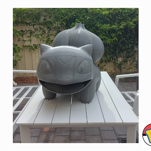 Bulbasaur Life-sized STL 3D Printing Pokemon Files (fan Art), Digital ...