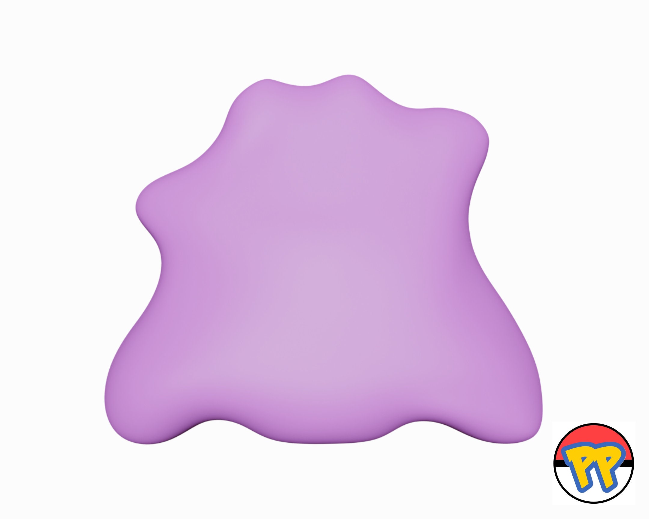 Ditto Life-sized STL 3D Printing Pokemon Files (fan Art), Digital ...