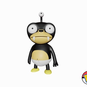 Nibbler Life-sized STL 3D Printing Futurama Files (fan Art), Digital ...