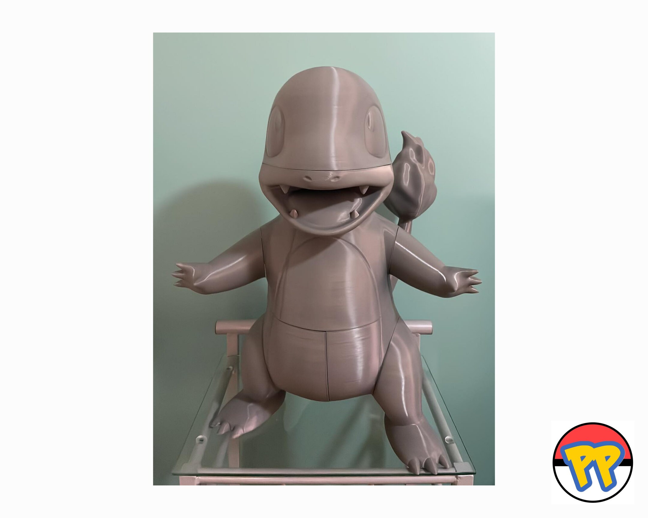 Charmander Life-sized STL 3D Printing Pokemon Files (fan Art), Digital ...