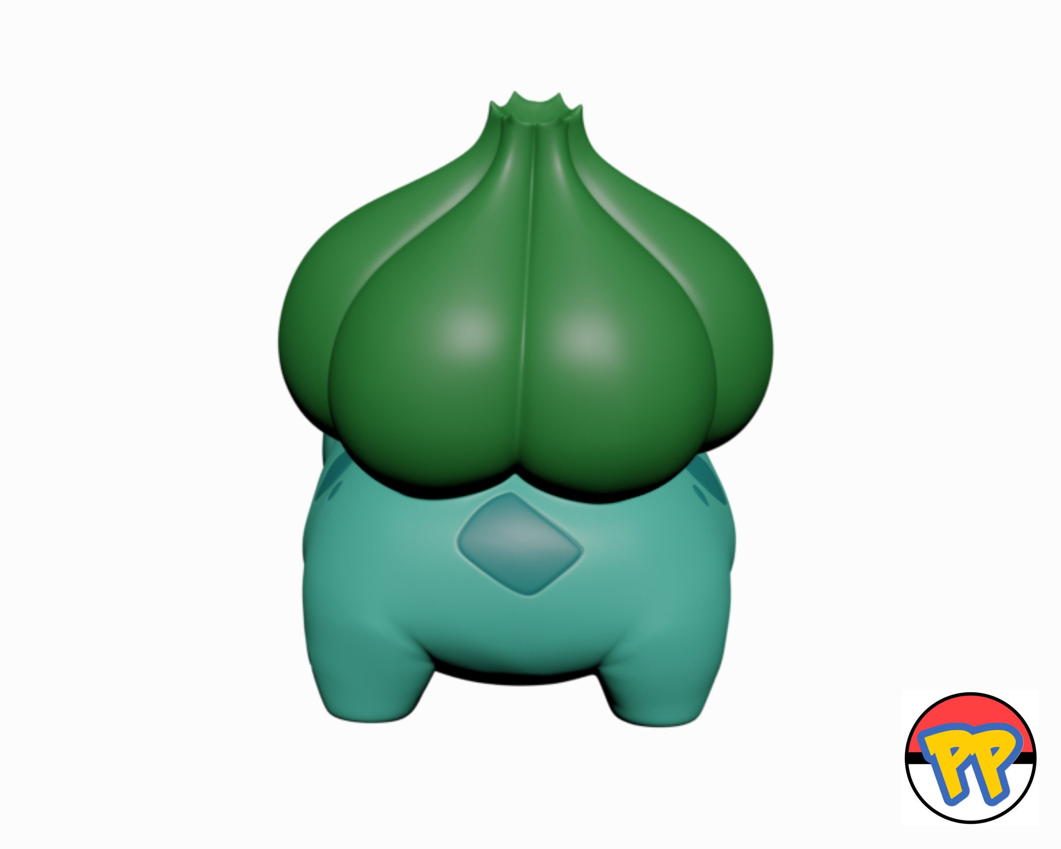 Bulbasaur Life-sized STL 3D Printing Pokemon Files (fan Art), Digital ...