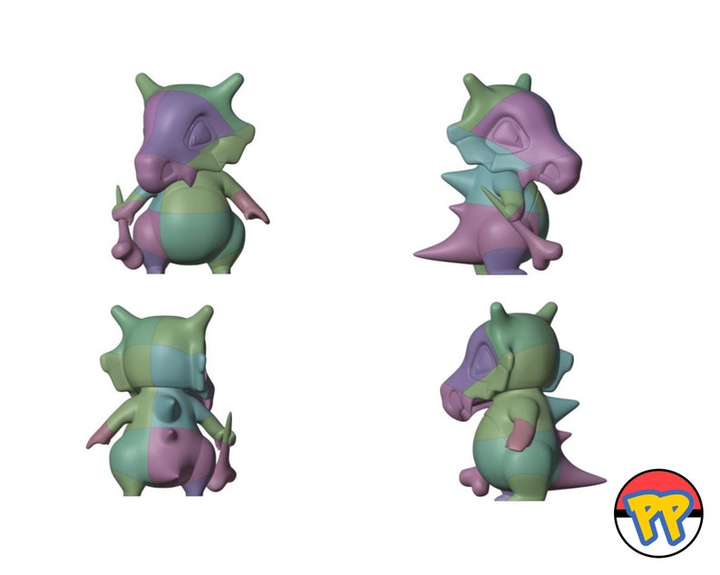 Cubone Life-sized 3D Printing STL Files fan Art - Etsy