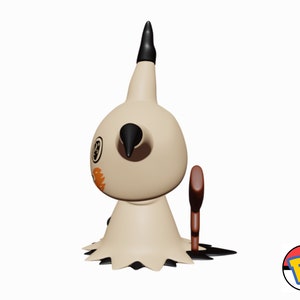 Mimikyu Life-sized STL 3D Printing Pokemon Files (fan Art), Digital ...