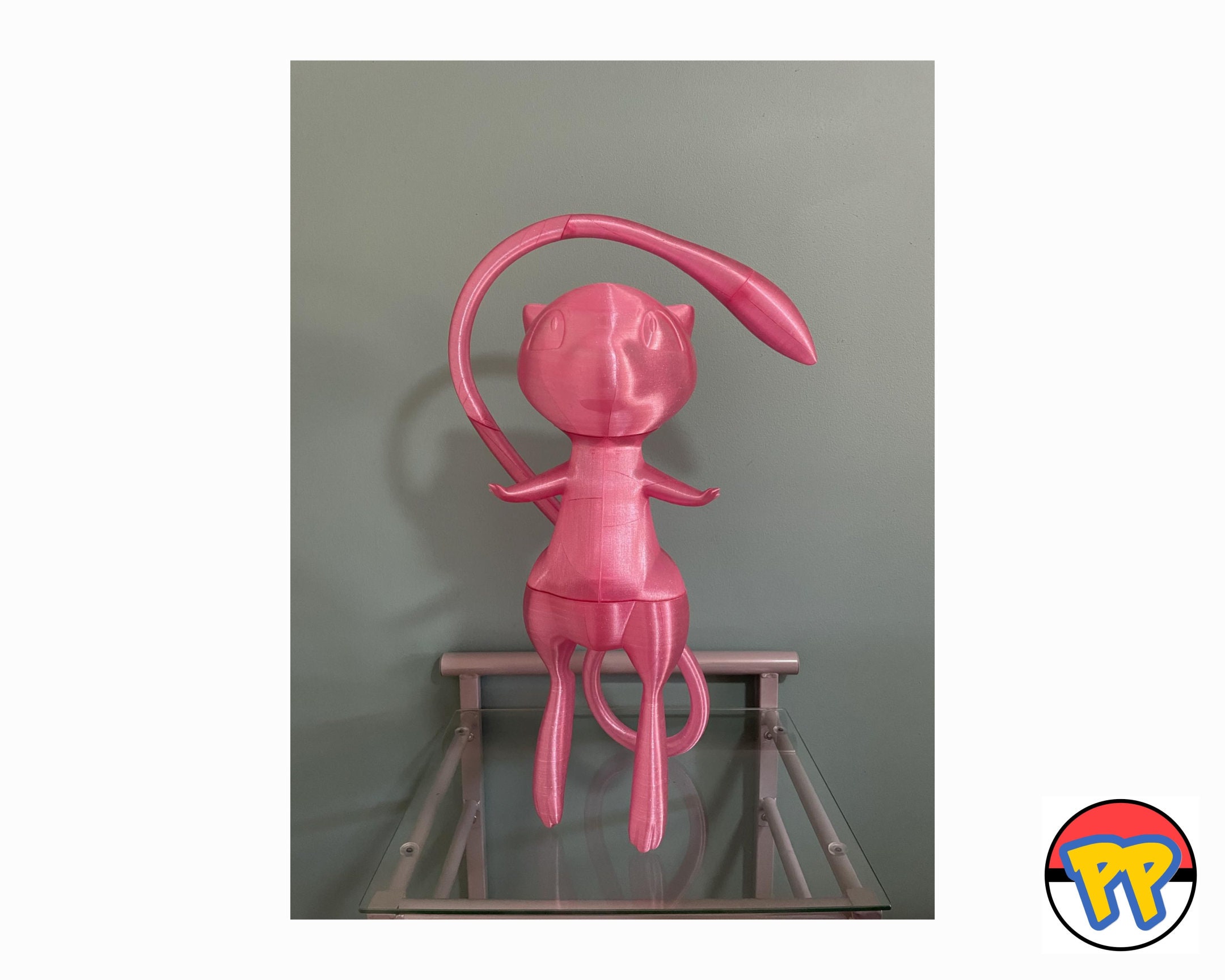 Mew Life-sized STL 3D Printing Pokemon Files (fan Art), Digital ...
