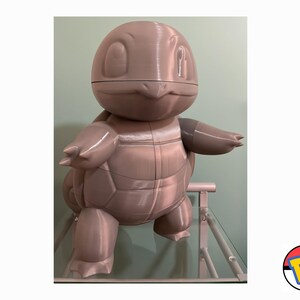 Squirtle Life-sized STL 3D Printing Pokemon Files (fan Art), Digital ...