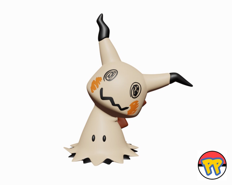 Mimikyu Life-sized STL 3D Printing Pokemon Files (fan Art), Digital ...