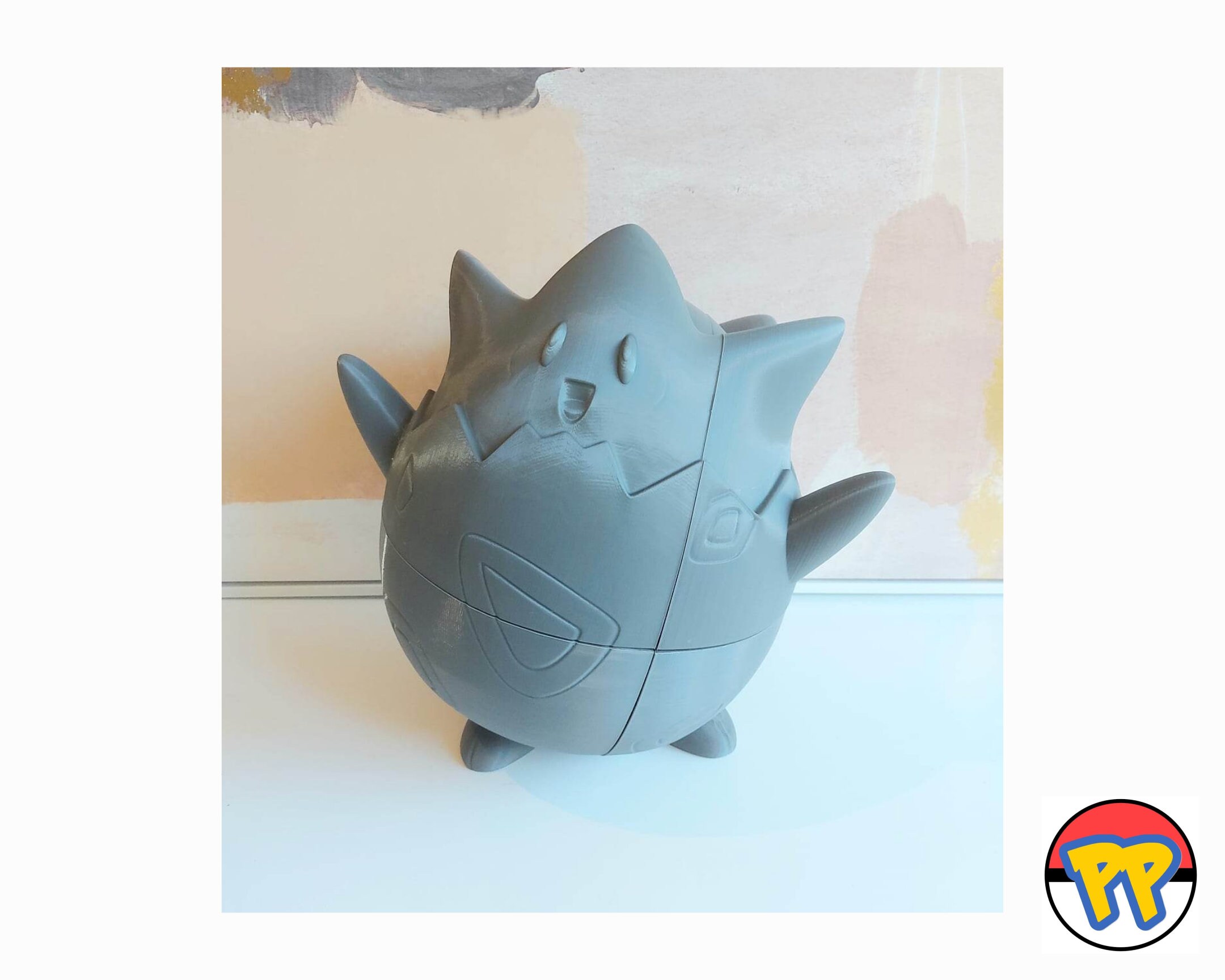 Togepi Life-sized STL 3D Printing Pokemon Files (fan Art), Digital ...