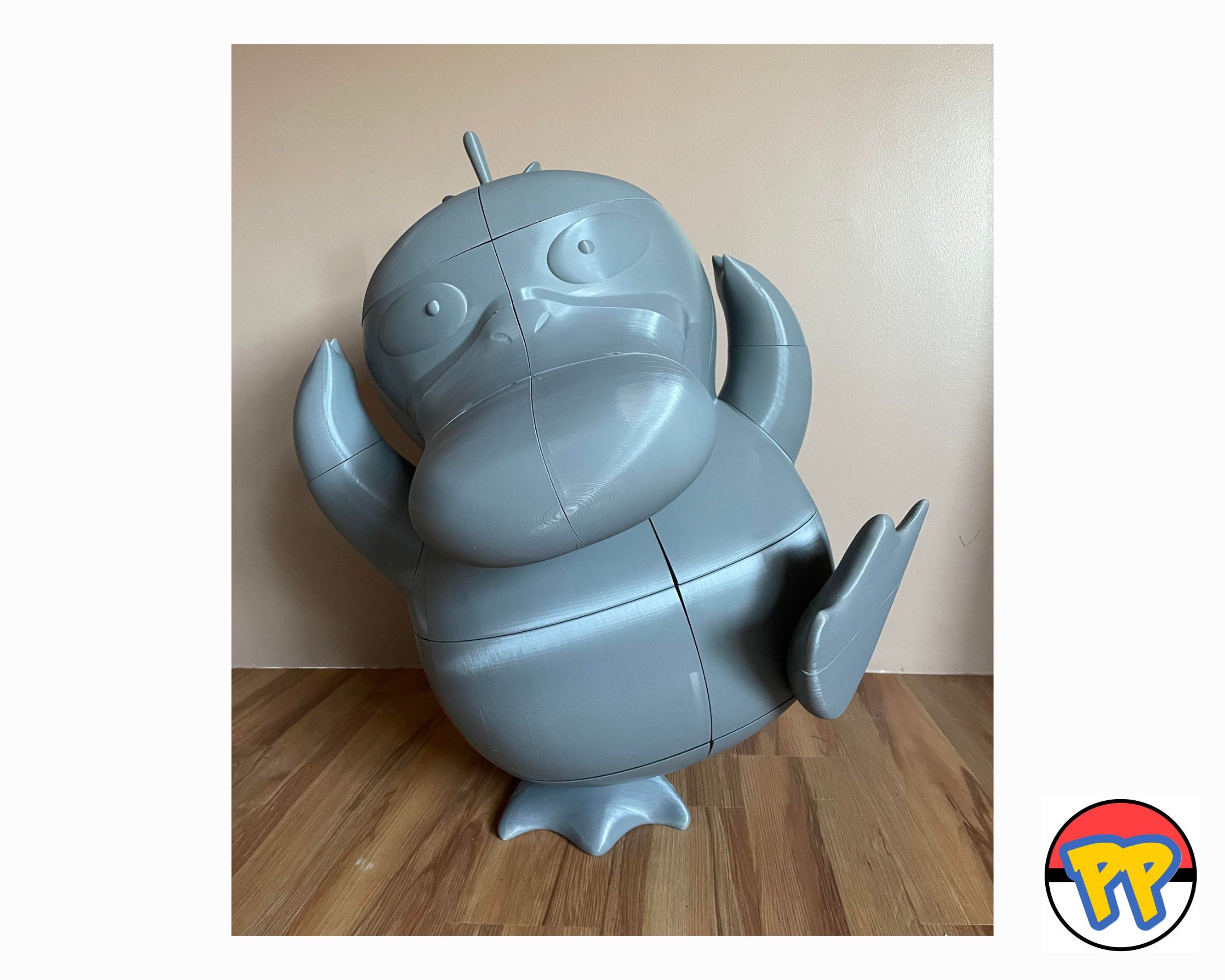 Psyduck Life-sized STL 3D Printing Pokemon Files (fan Art), Digital ...