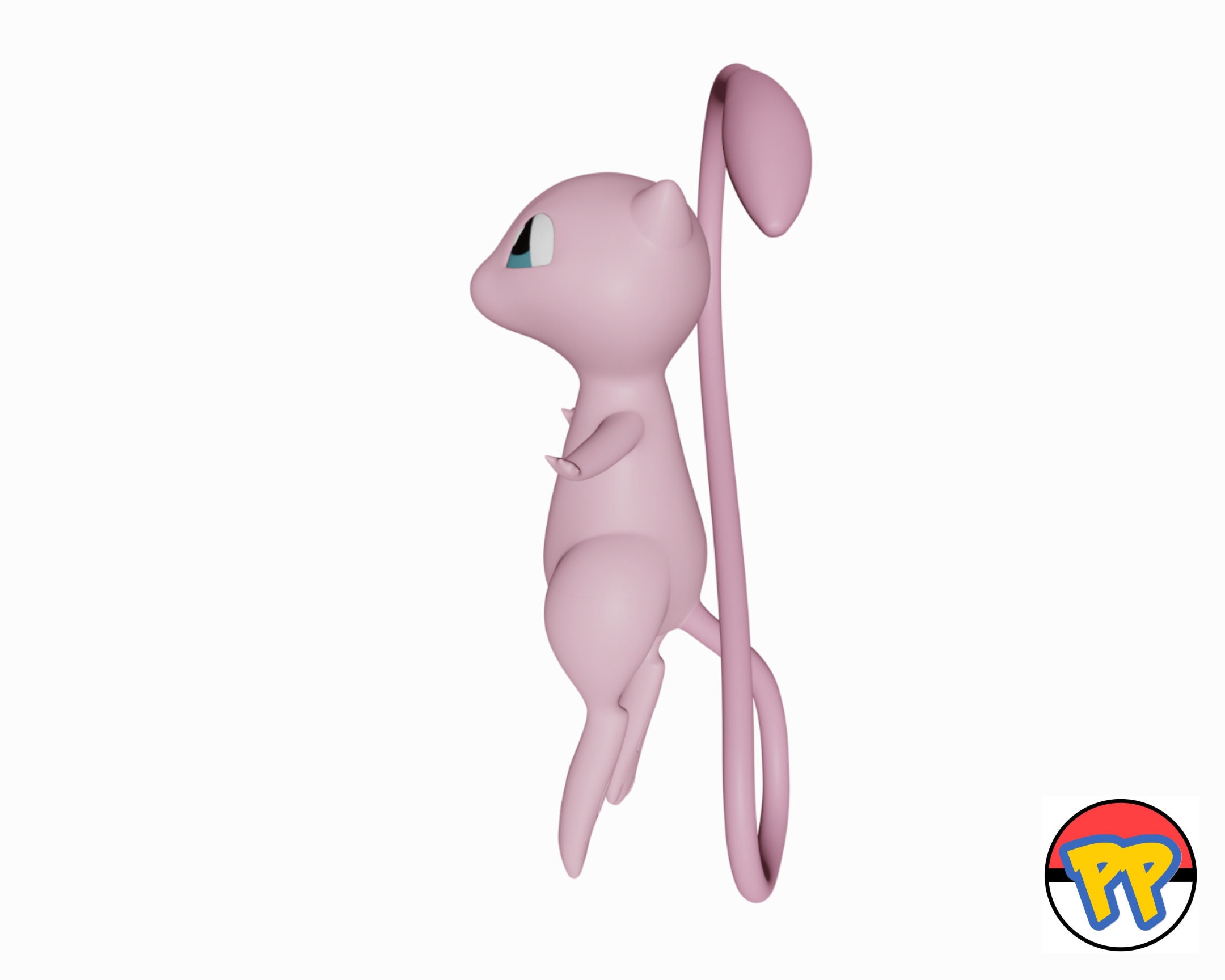 Mew Life-sized STL 3D Printing Pokemon Files (fan Art), Digital ...