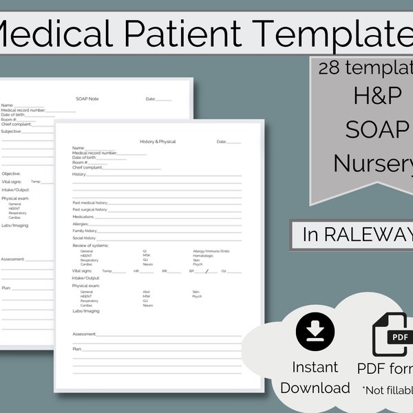 Nursing Progress Note - Etsy