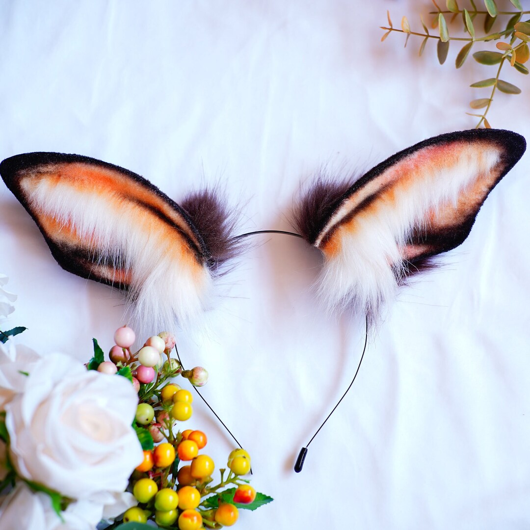 Rabbit Ears Tail Set Cosplay Bunny Tail Rabbit Ears Headband - Etsy