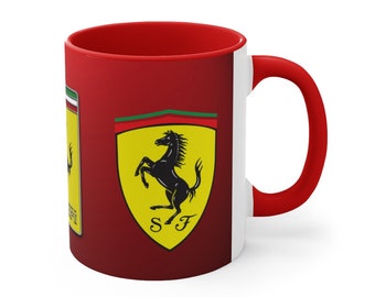 Ferrari Coffee Mug - Etsy