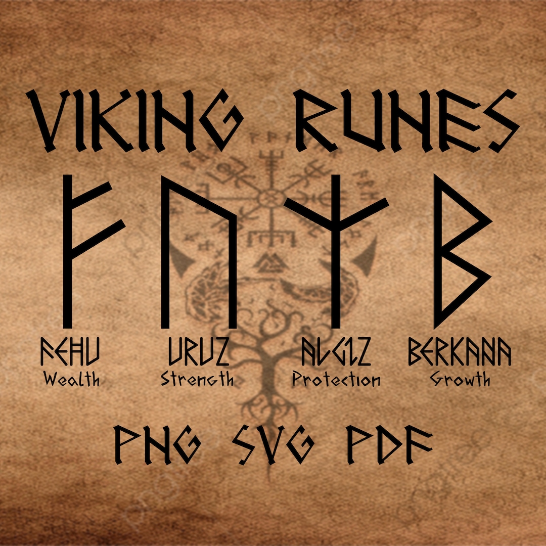 Vikings Runes | Nordic Runes | Vikings Runic Alphabet | Futhark ...