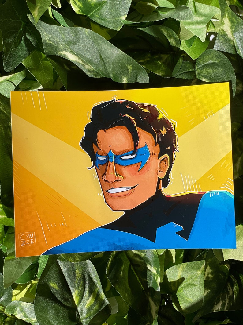 Nightwing Print - Etsy
