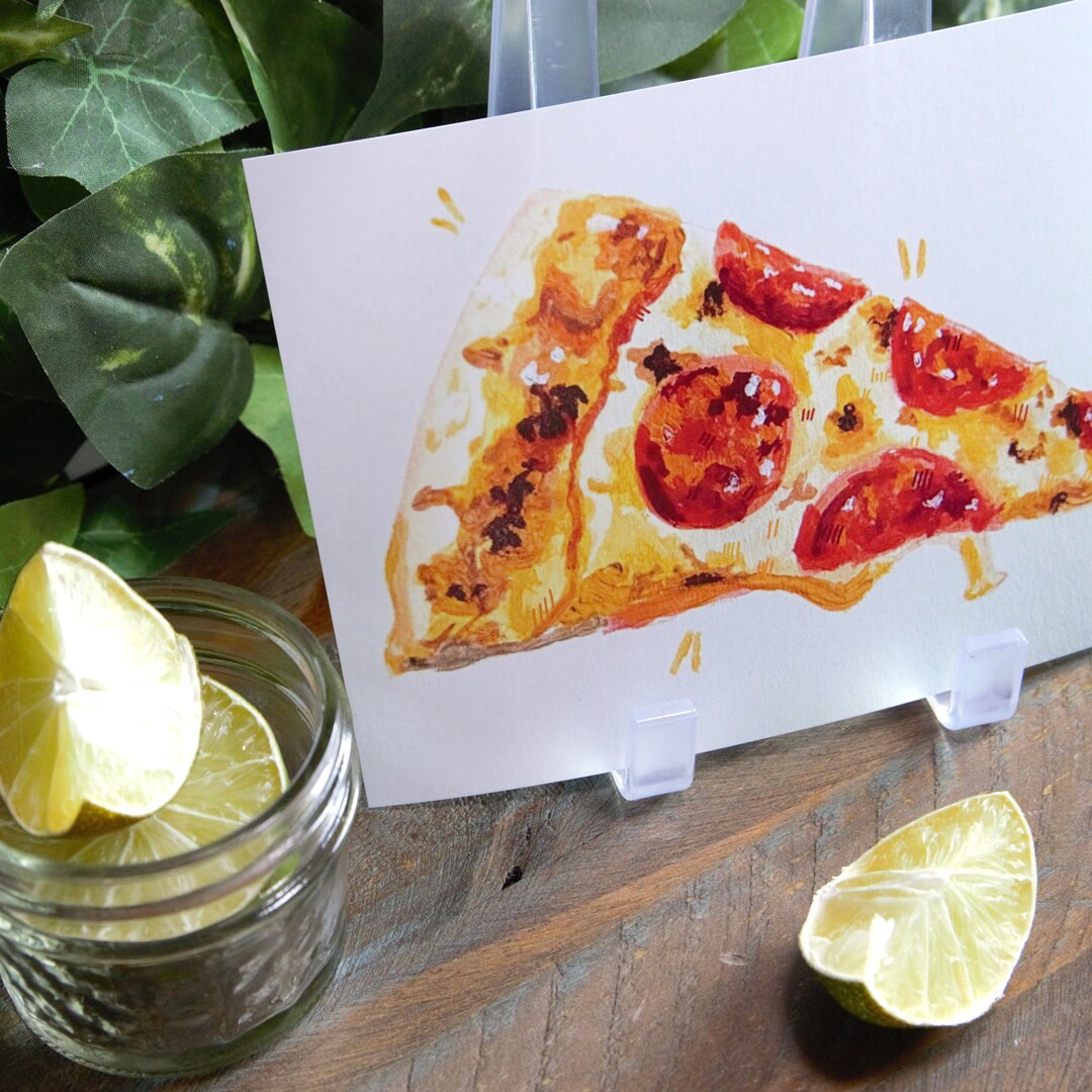 Pizza Print - Art Print - Etsy