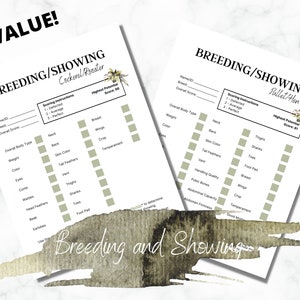 Chicken Breeding and Showing Personal Score Sheets | Chicken Assessment ...