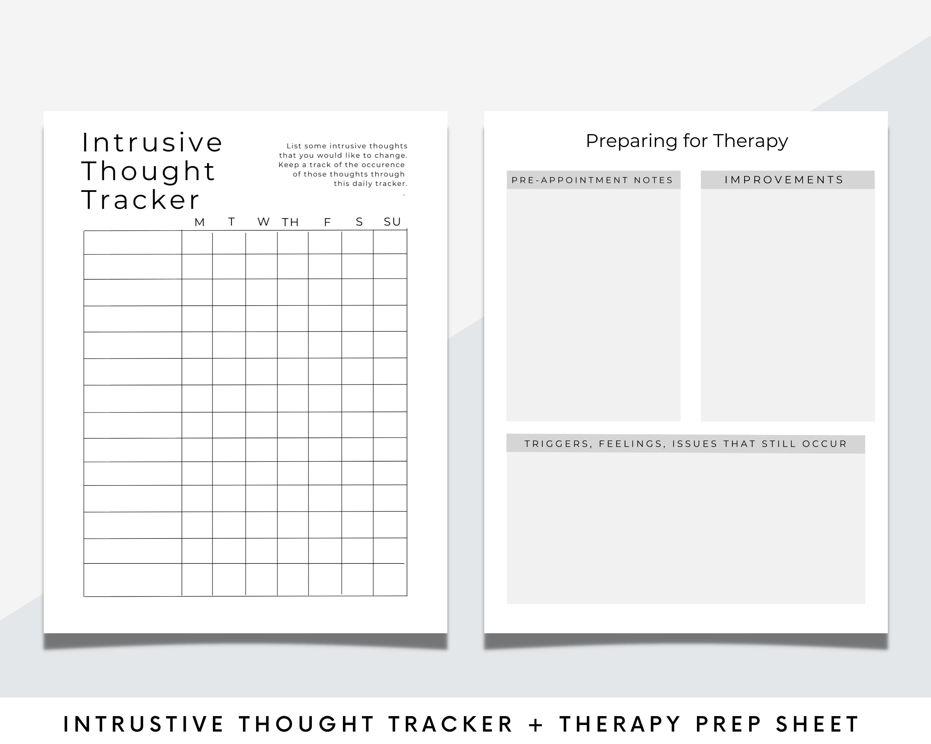 Trauma Processing Journal Pages, Emotion List, Breakdown Worksheets ...