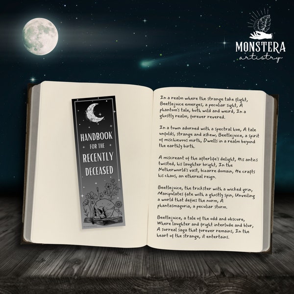 Handbook for the Recently Deceased Printable - Etsy