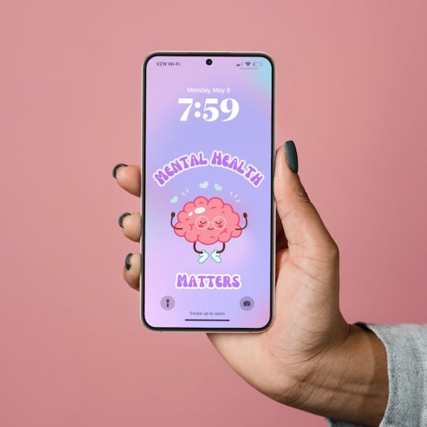 Mental Health Phone Wallpaper - Etsy