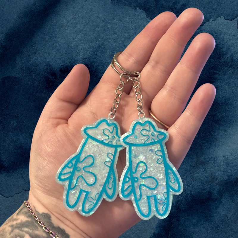 Spongebob Keychain - Etsy