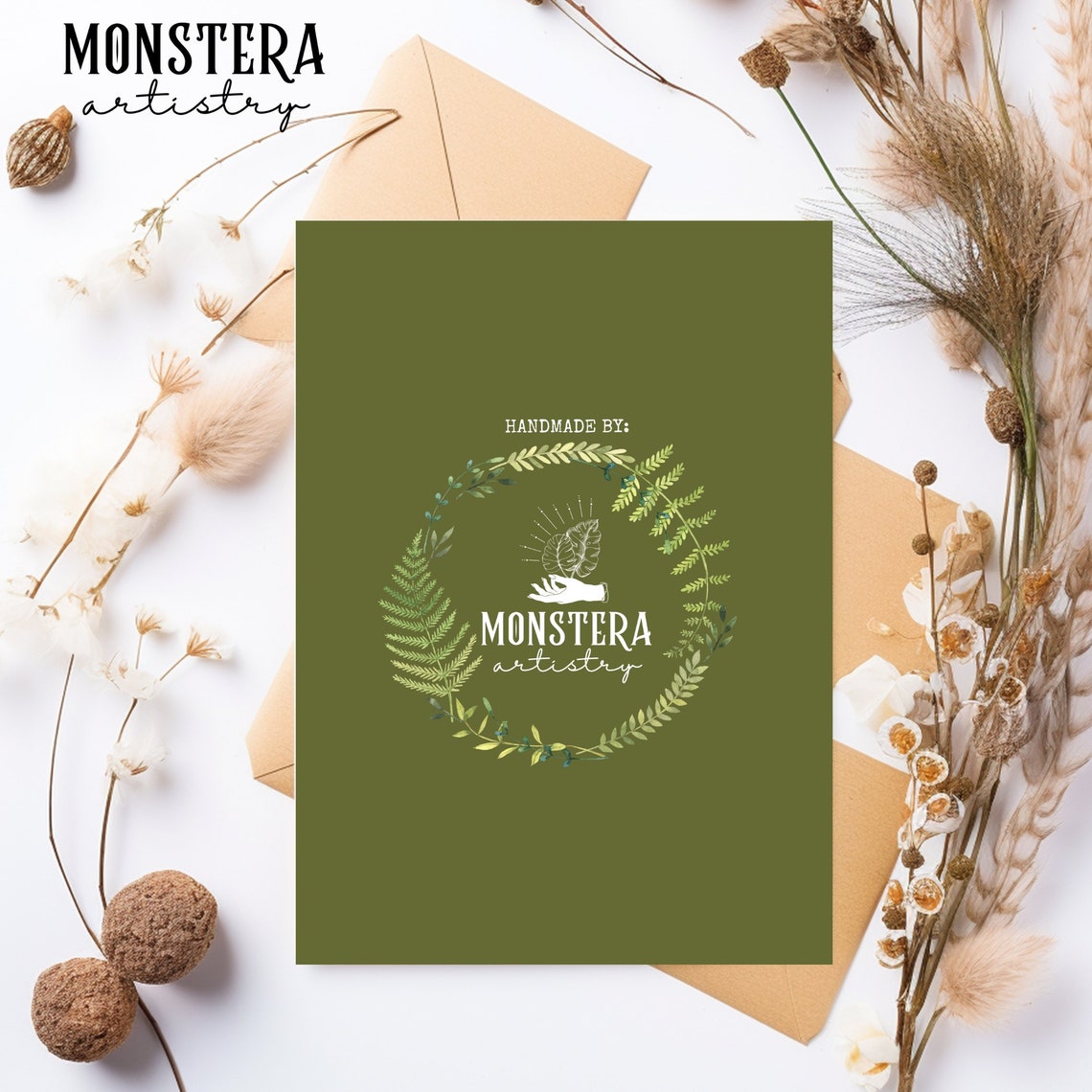 Mushroom Nature Themed Birthday Card - Digital Download, Printable, 5x7 ...