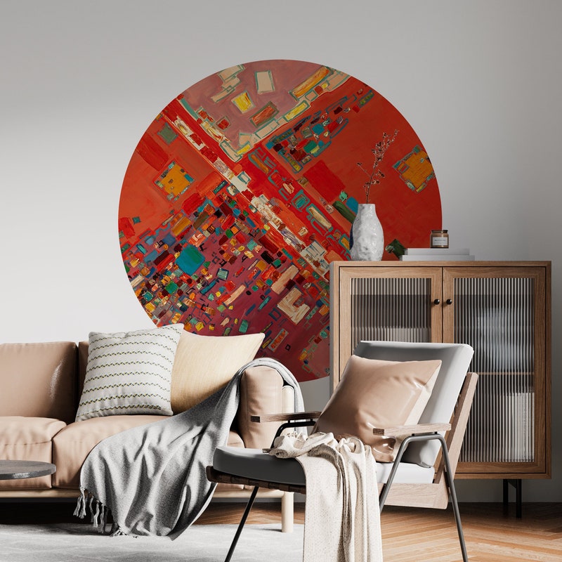 Gold Circle Wall Decor - Etsy