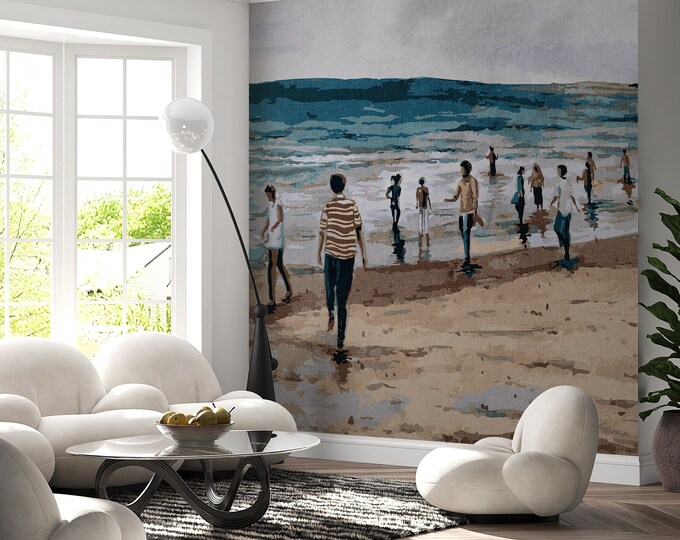 Beach Path Wall Mural / Coastal Wallpaper / North Sea / Seaside - Etsy