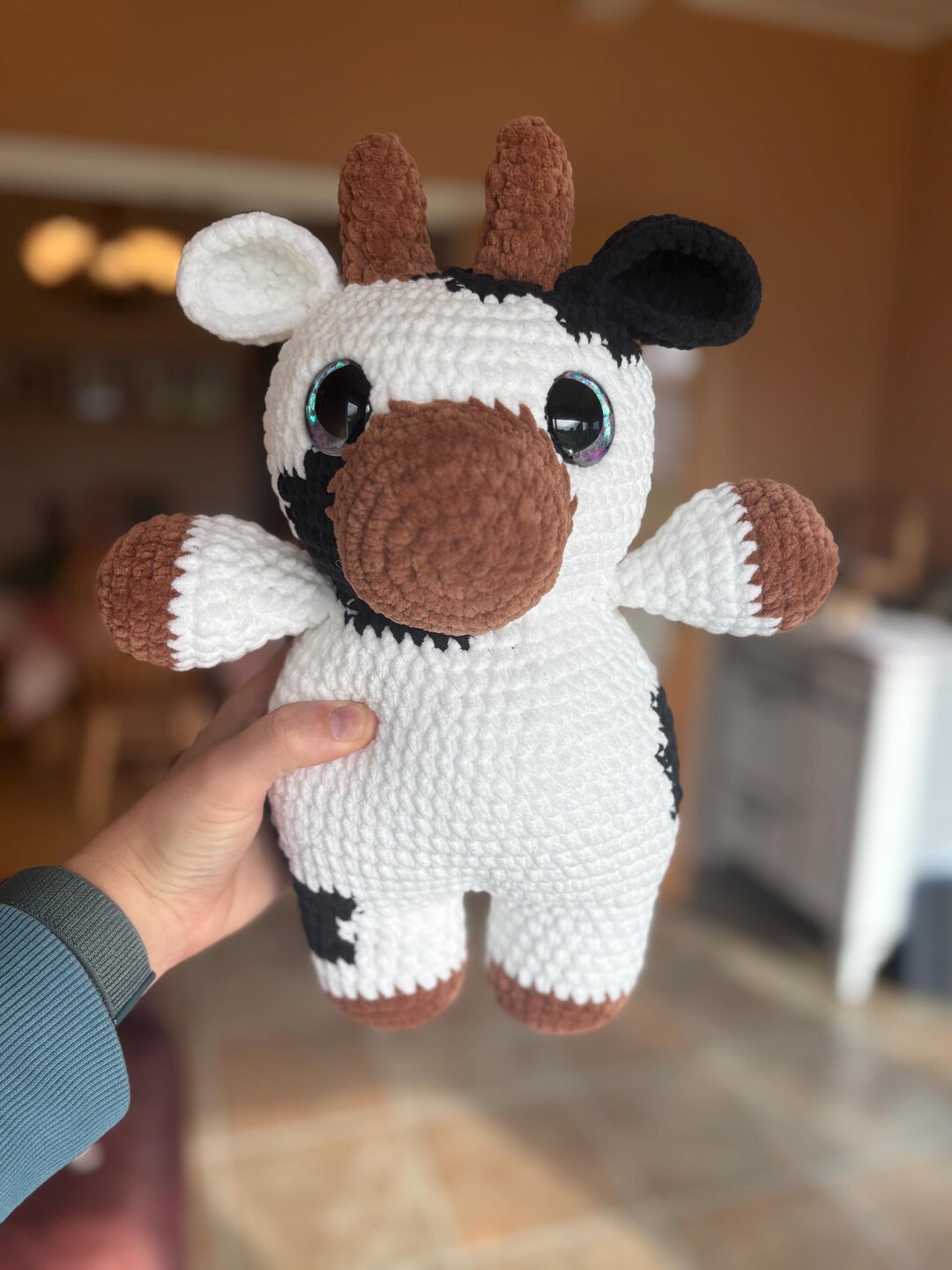 Oreo the Cow Crochet Pattern - Etsy