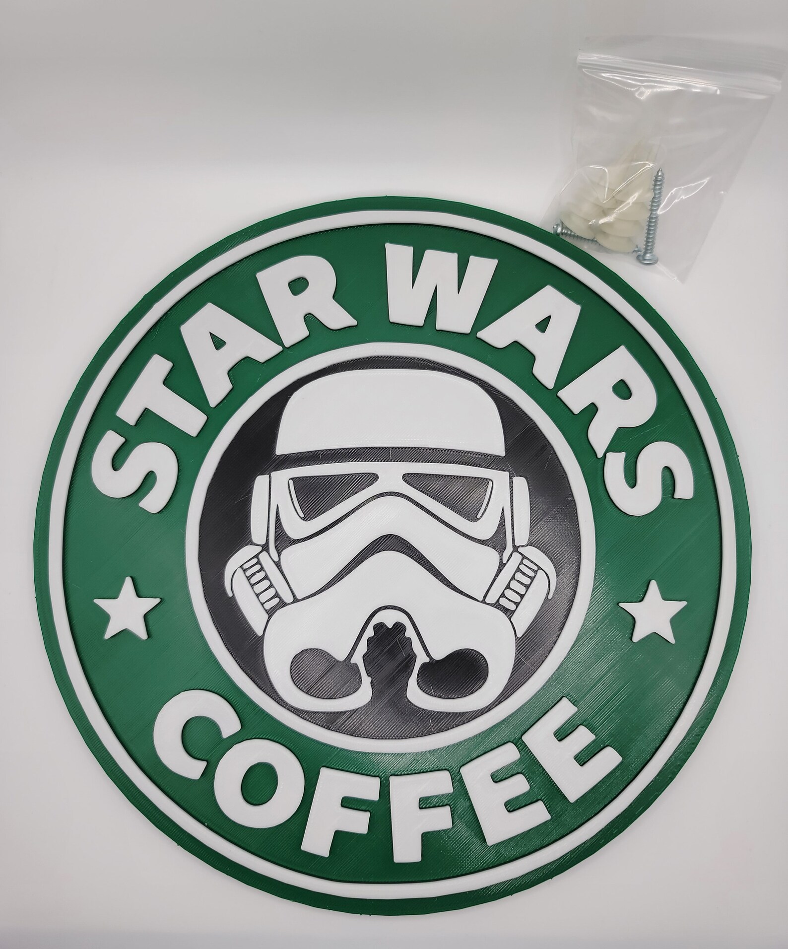 Star Wars Starbucks Sign - Stormtrooper - Star Wars Coffee - Coffee Bar ...