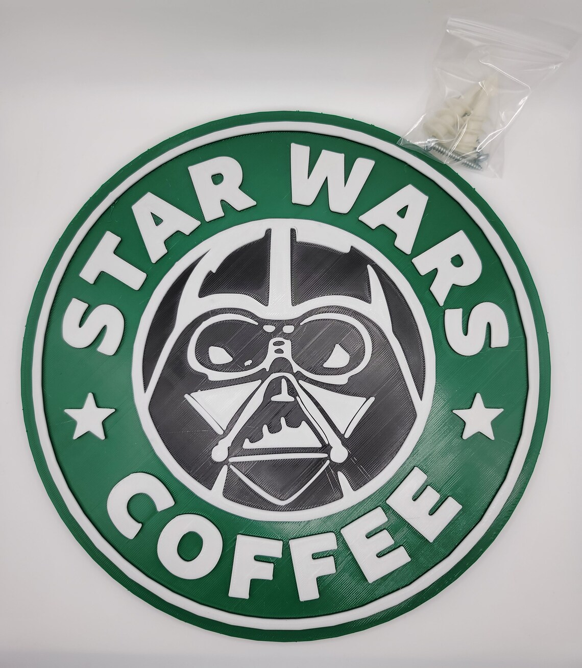 Star Wars Starbucks Sign Darth Vader Star Wars Coffee - Etsy