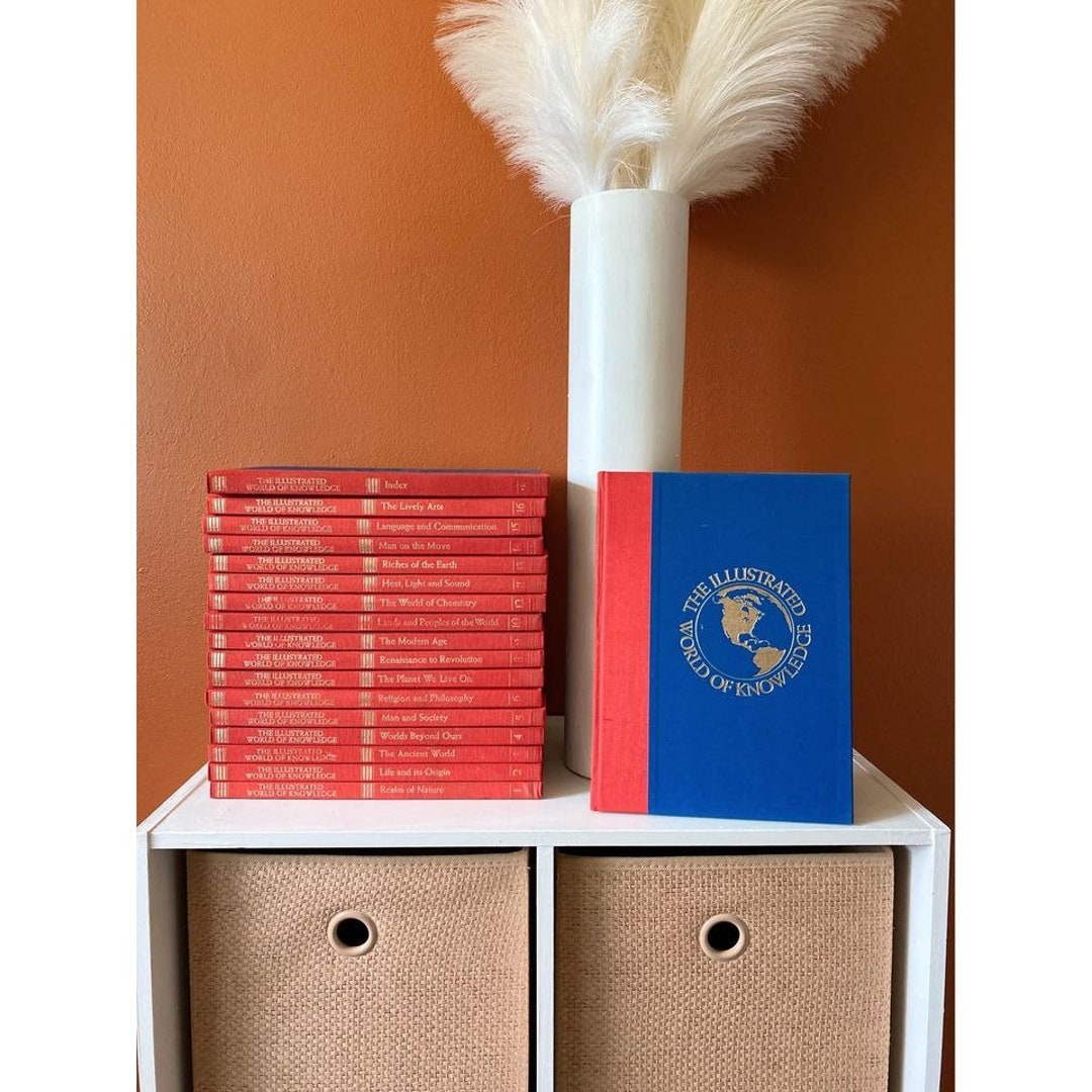 The Illustrated World of Knowledge 1968 Complete Encyclopedia - Etsy