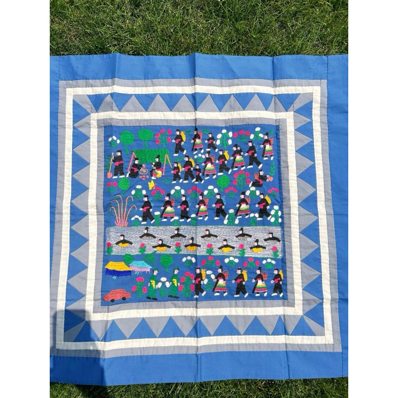 Hmong Blanket - Etsy