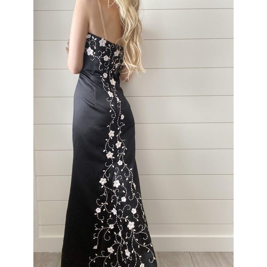 Y2K Gothic Fairycore Dress by Zumzum Cascading Fabric Florals - Etsy