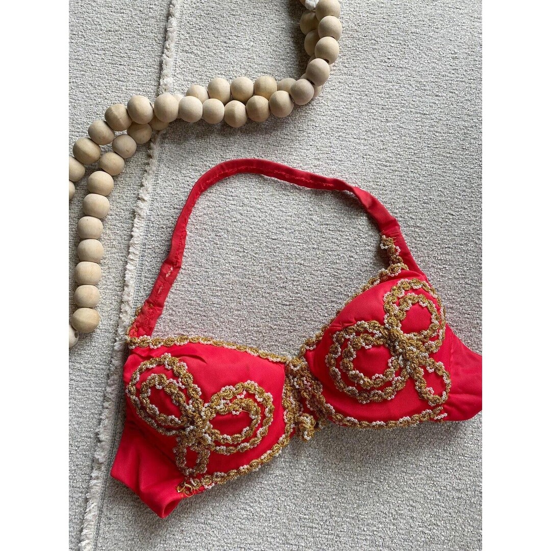 Vintage 1950s/1960s Pin up Show Girl Swimtop/brazier - Etsy