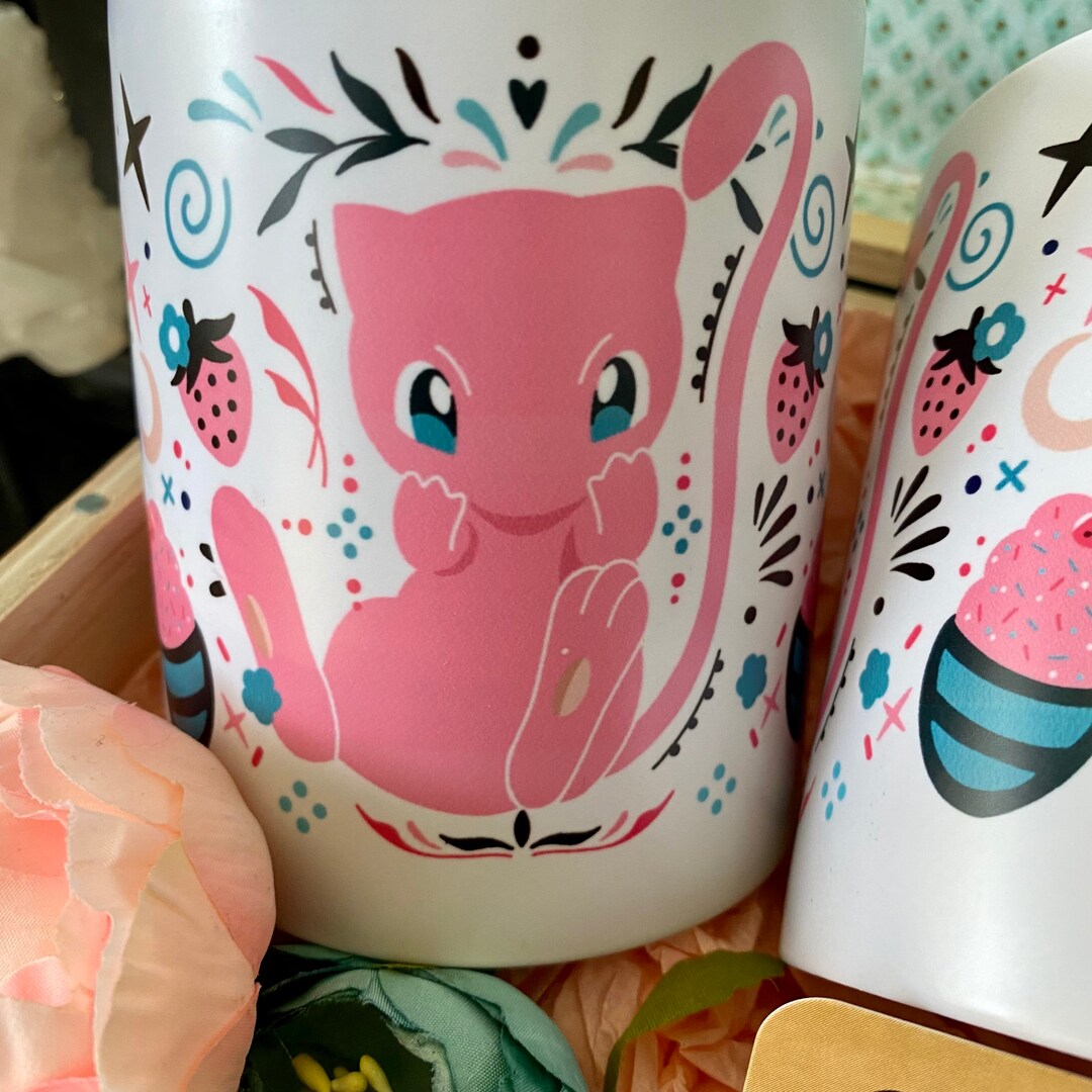 Mew Pokemon Mug. Sold Individually. - Etsy